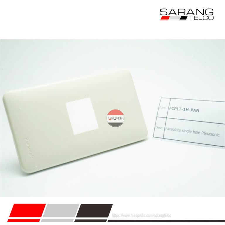 Faceplate single